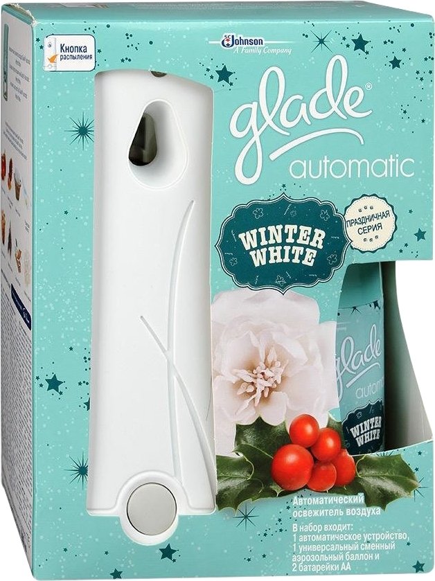 Автоматический освежитель воздуха Glade Winter White 1 шт. купить ...