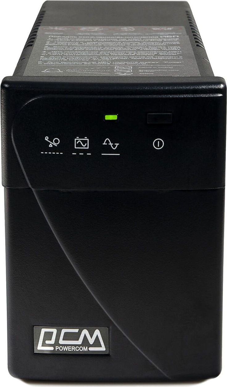 ИБП PowerCom Back Pro BNT-600A купить | ELMIR - цена, отзывы, характеристики