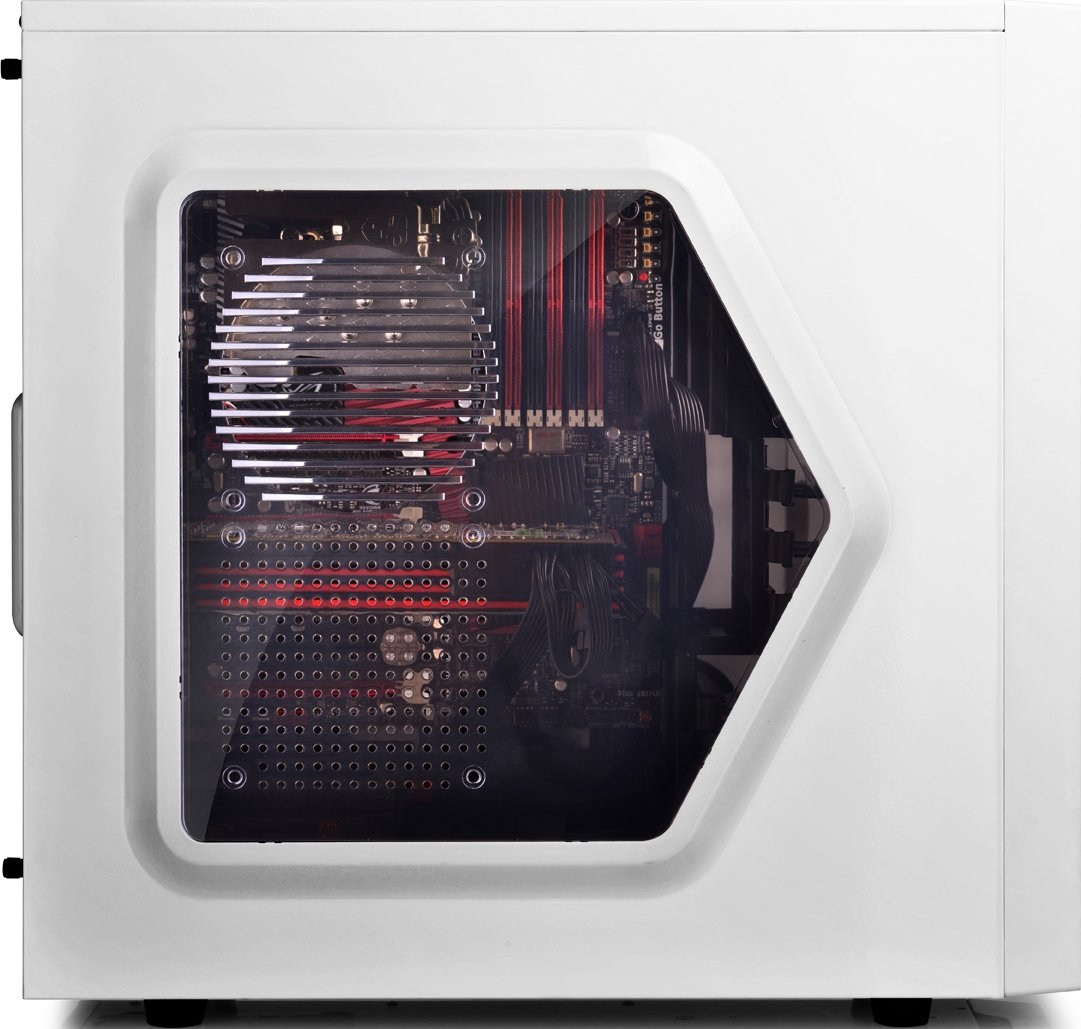 Корпус DeepCool Tesseract SW б/БП White купить | Elmir - цена, отзывы ...