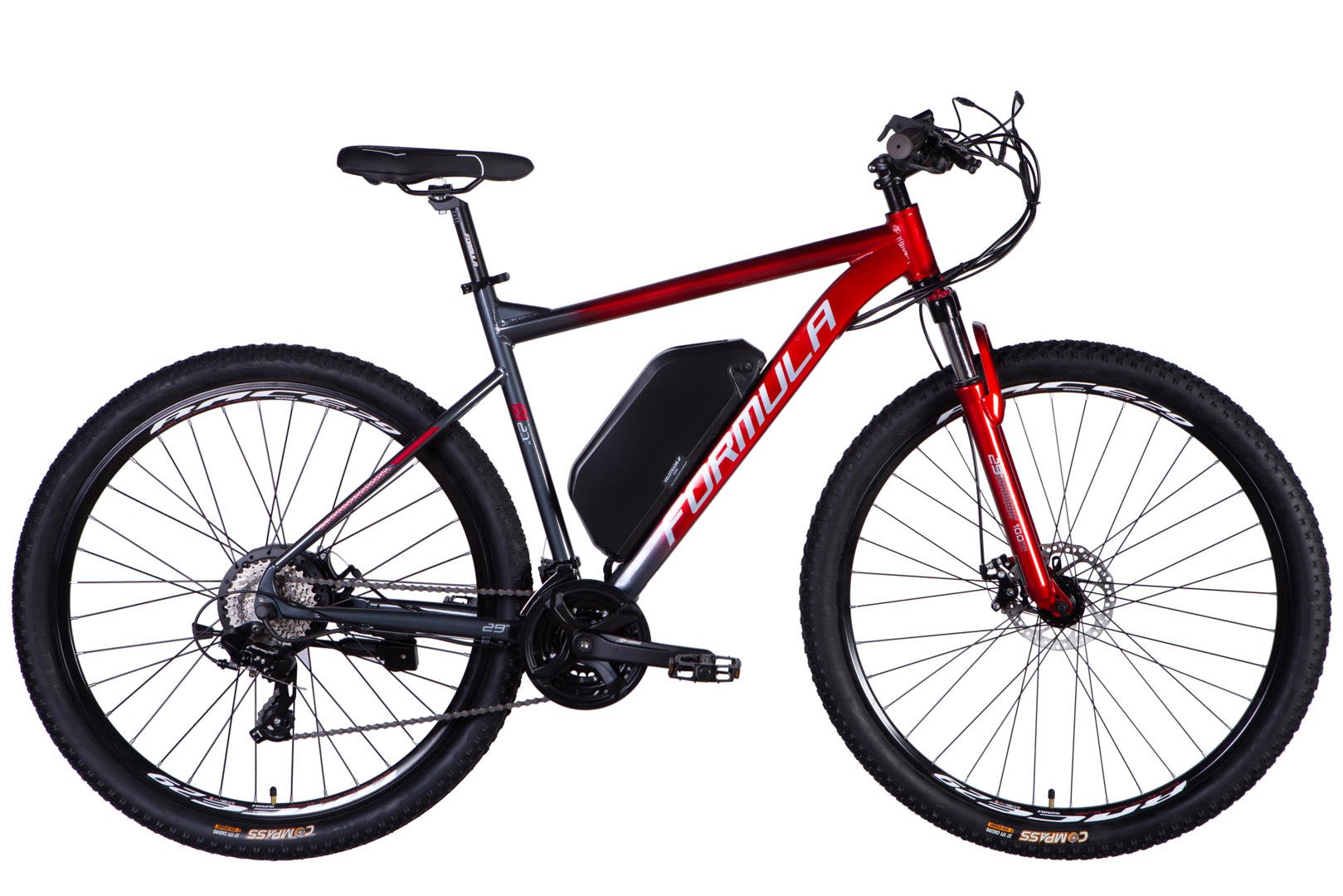 Електровелосипед Formula eF-1 29" рама - 21" Red/Silver 2026 (ELB-FR-29 ...