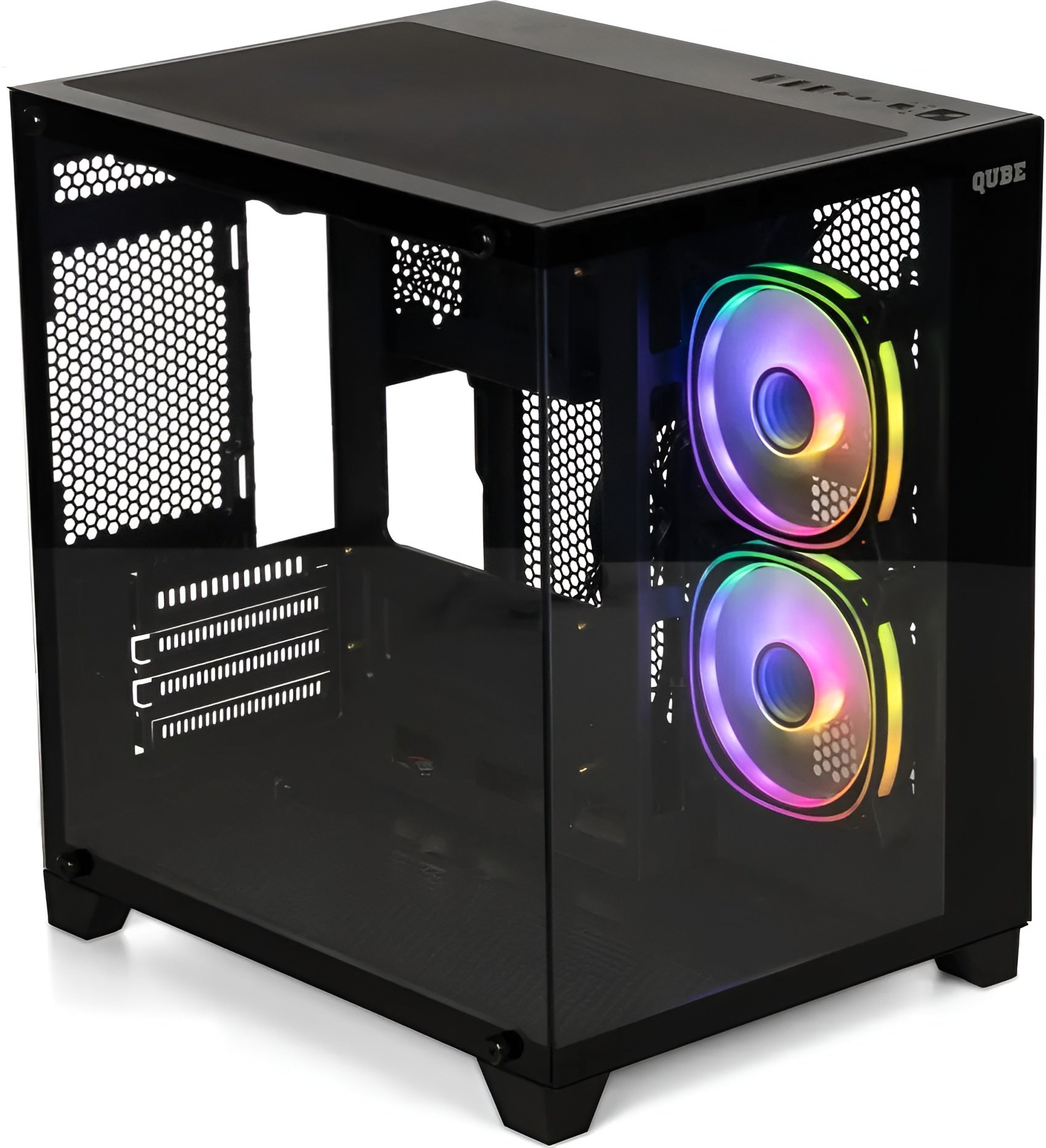 Корпус QUBE Reef ARGB Black б/БП (REEF_GBNU3) купить | Elmir - цена ...