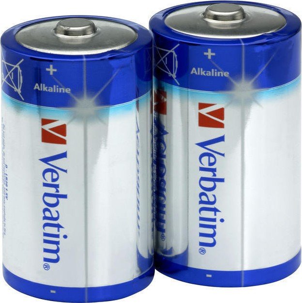 Батарейки Verbatim D/LR20 Mono Alkaline Blister 2 шт. (49923) купить ...