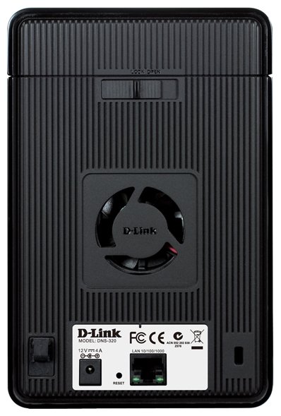 Мережеве сховище NAS D-Link DNS-320, 2 SATA HDD 3,5" 10/1000Mbit (DNS ...