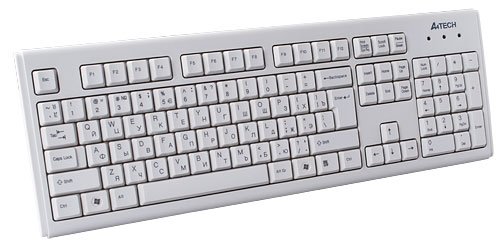 Клавиатура A4Tech KM-720 White USB купить | Elmir - цена, отзывы ...