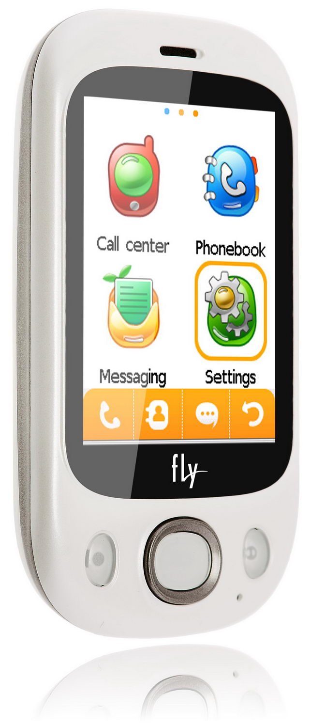 Мобильный телефон Fly E133 White купить | ELMIR - цена, отзывы, характеристики