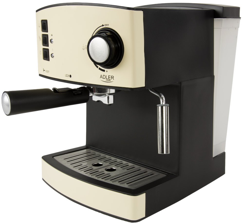 Кофеварка Adler AD 4404 Cream купить | ELMIR - цена, отзывы, характеристики