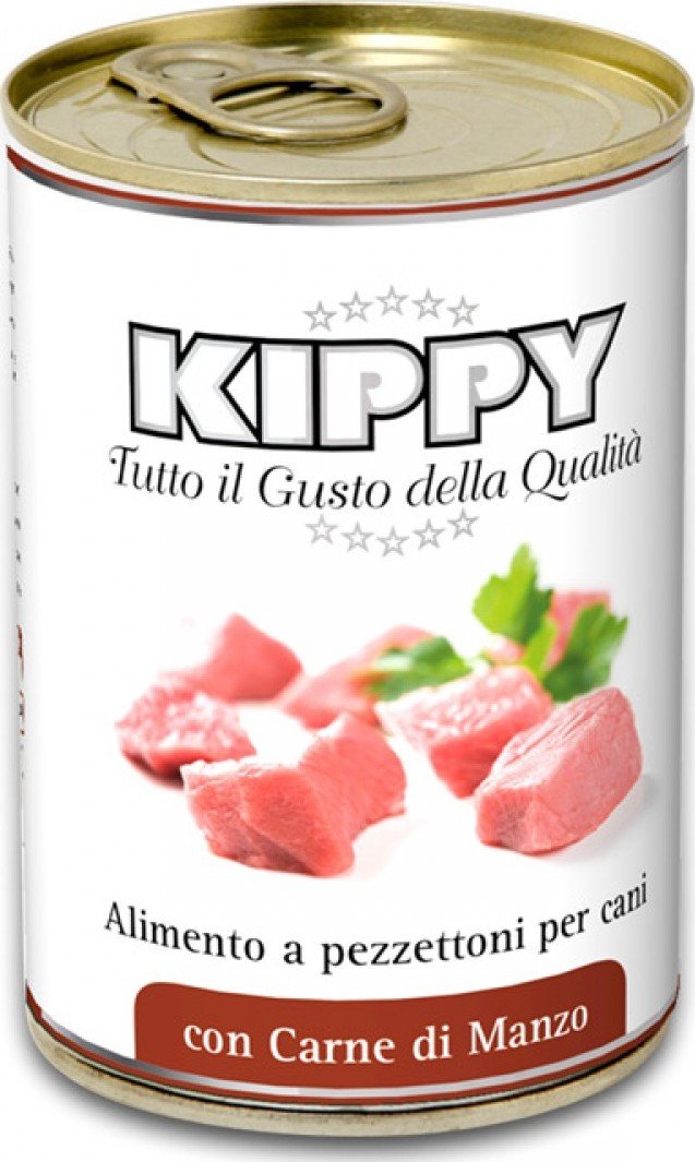 Консервы для собак Kippy Dog с кусочками мяса, говядина 400 г (70020050 ...
