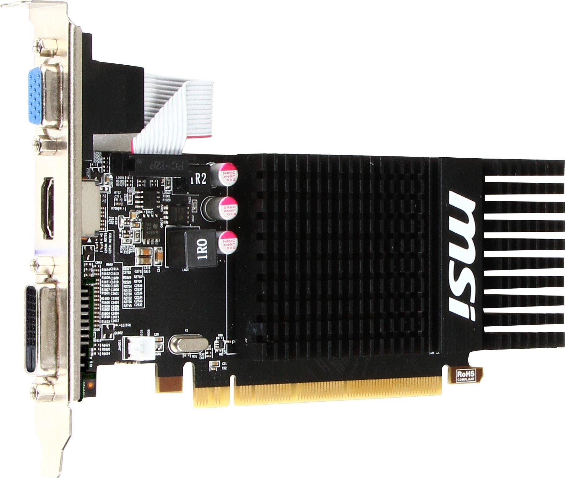 Видеокарта MSI PCI-E Radeon R5 230 1GB DDR3 (R5 230 1GD3H LP) - купить ...