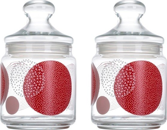 Набор ёмкостей для сыпучих Luminarc N1691 Club Constellation Red купить ...