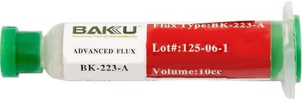 Флюс паста Baku BK 223A 10 мл (837617) купить | ELMIR - цена, отзывы, характеристики