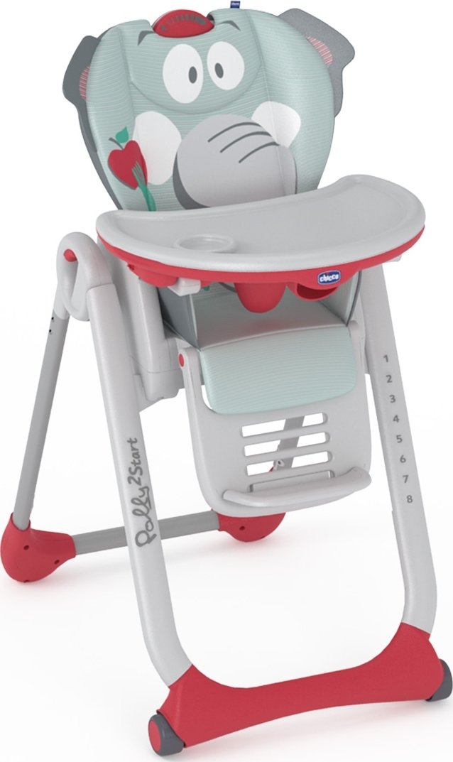 Стульчик для кормления Chicco Polly 2 Start Baby Elephant (79204.69 ...