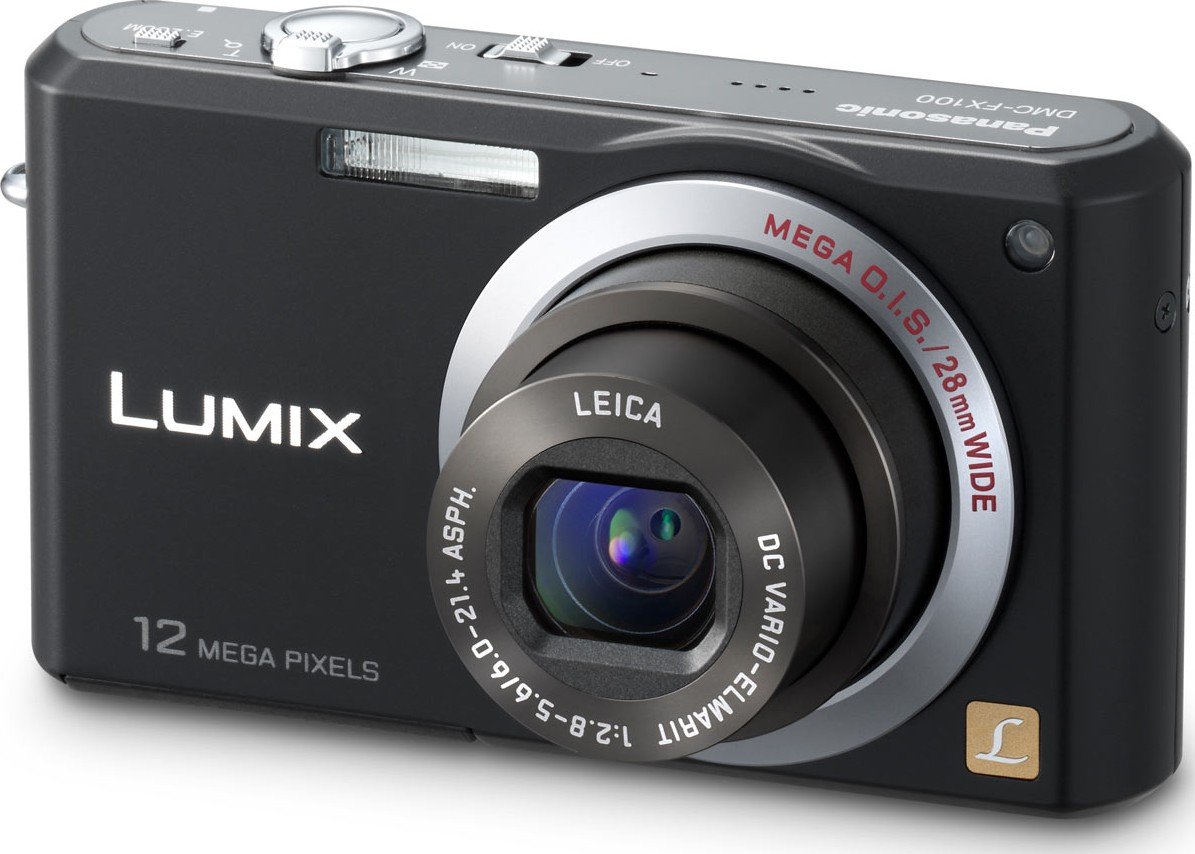 Цифровая фотокамера Panasonic LUMIX DMC-FX100 Black купить | ELMIR ...